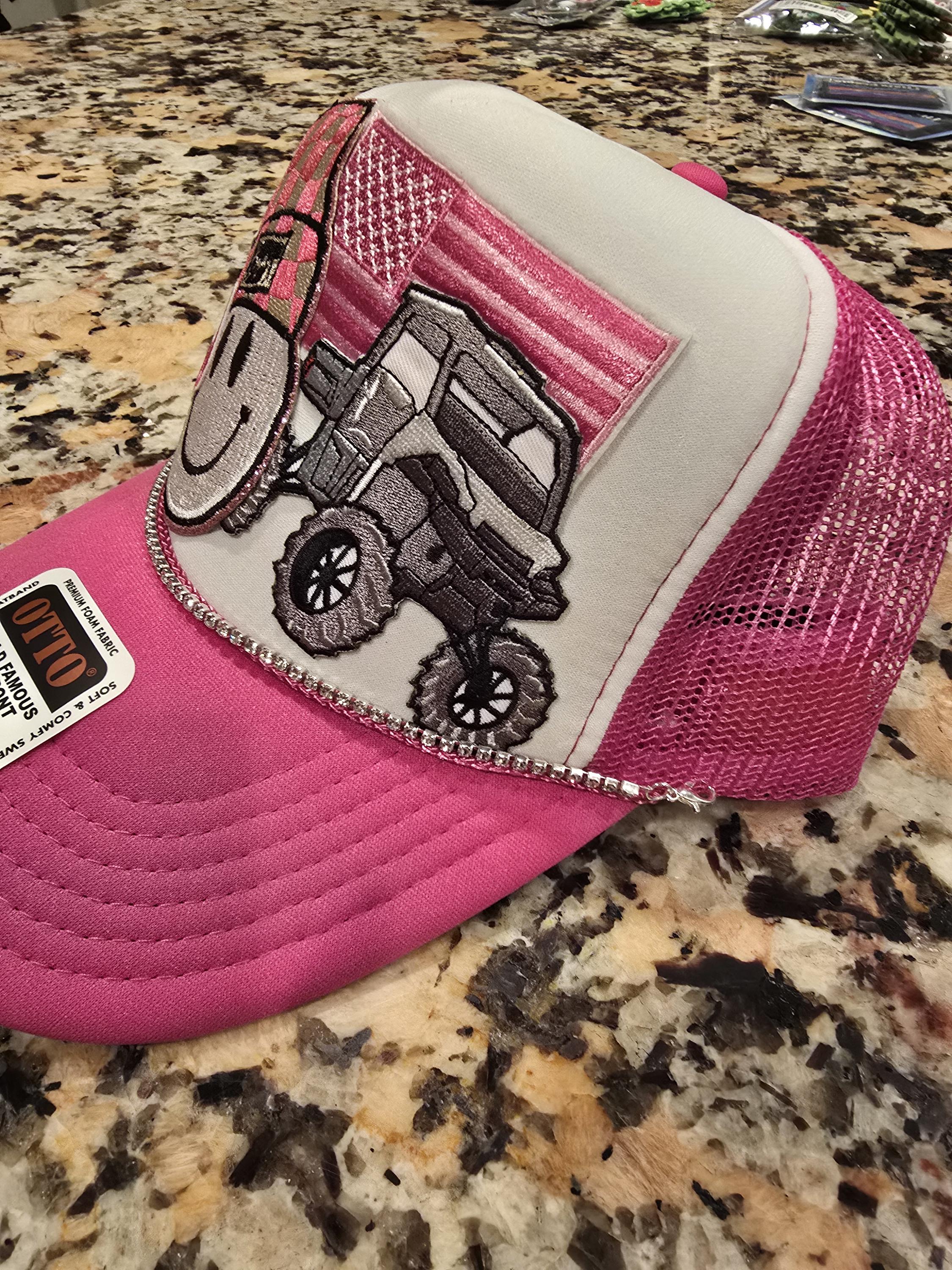 Ladies Hot Pink off Road Ranger Defender SXS Glamis Hat - Etsy