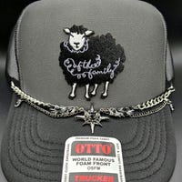 Punk Alt Patches Trucker Hat / Trucker Patch Trendy Hat Alternative ...