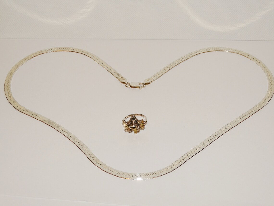 Sterling Silver Beautiful 23 Inch Chain Necklace. 6mm | Etsy