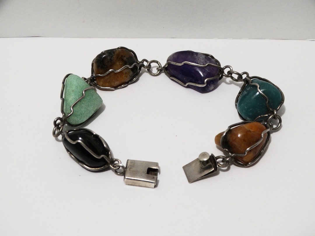 Sterling Silver Mexican Made by Gonzales Designer Natural Polished ...