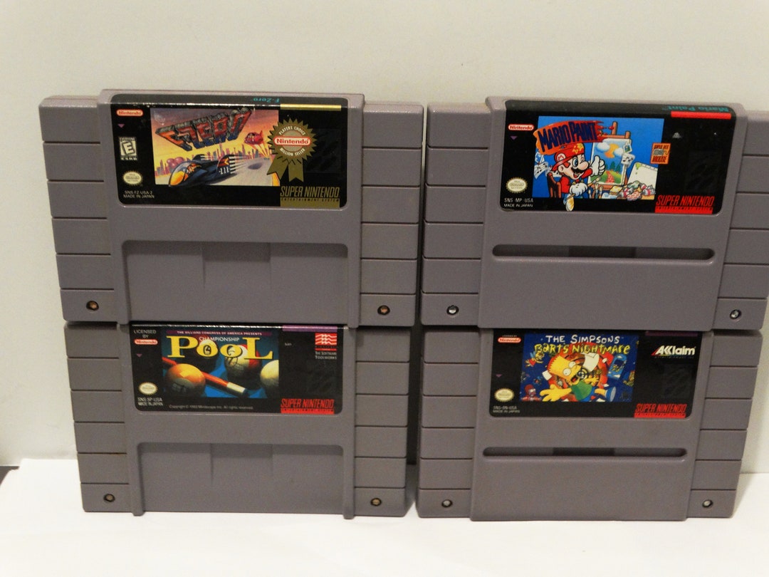 Games for (super Nintendo Entertainment System 1992) ) Priced ...