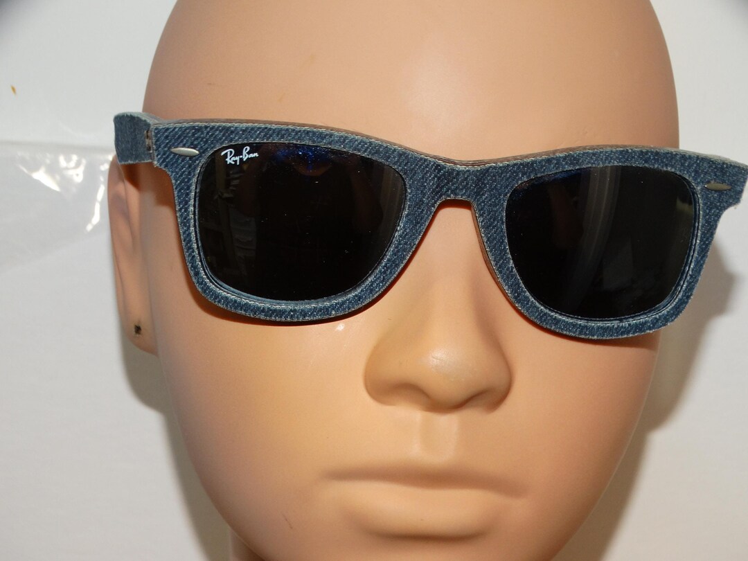 Ray-ban Denim Wayfarer Italian Made Sunglasses RB 2140 1194 /30 50-22 ...