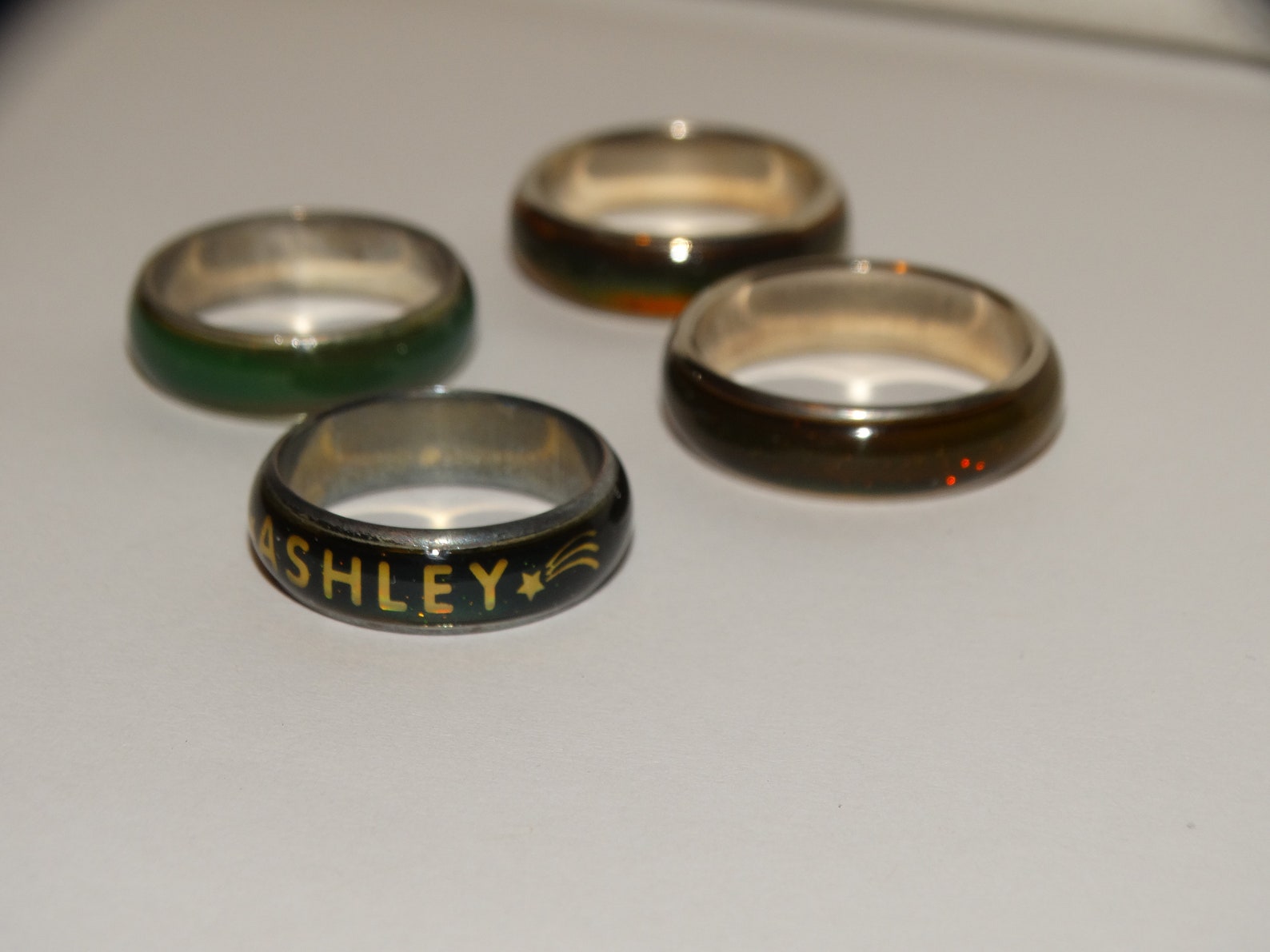 Mood Color Changing Rings. - Etsy