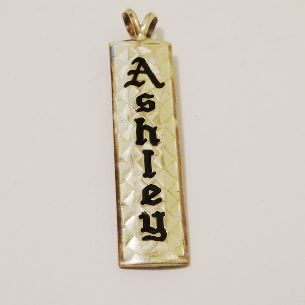 Ashley Name Plate - Etsy