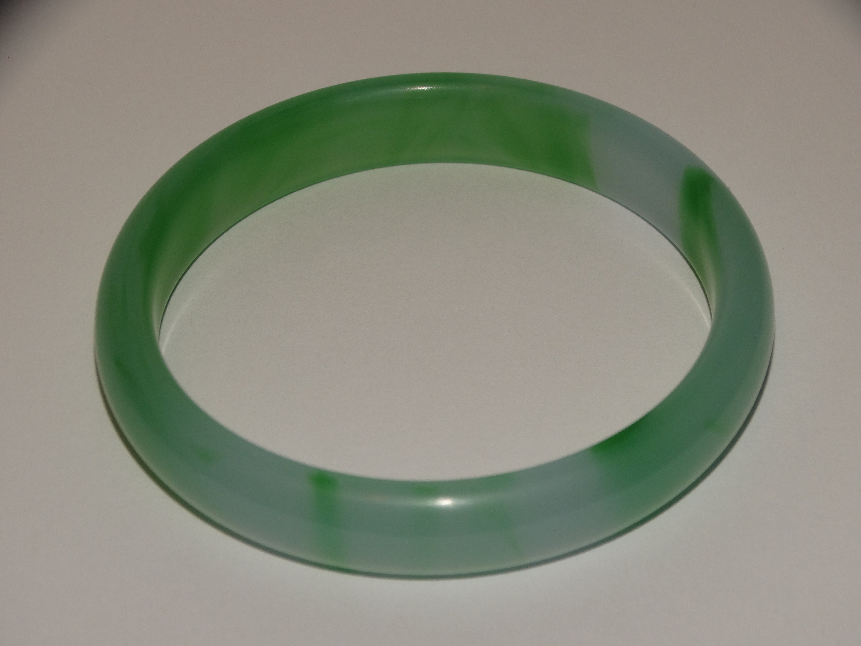 Genuine Green Jadeite Jade Small Wrist Size Bangle Bracelet. - Etsy