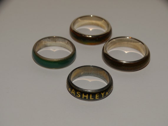 Mood Color Changing Rings. - Gem