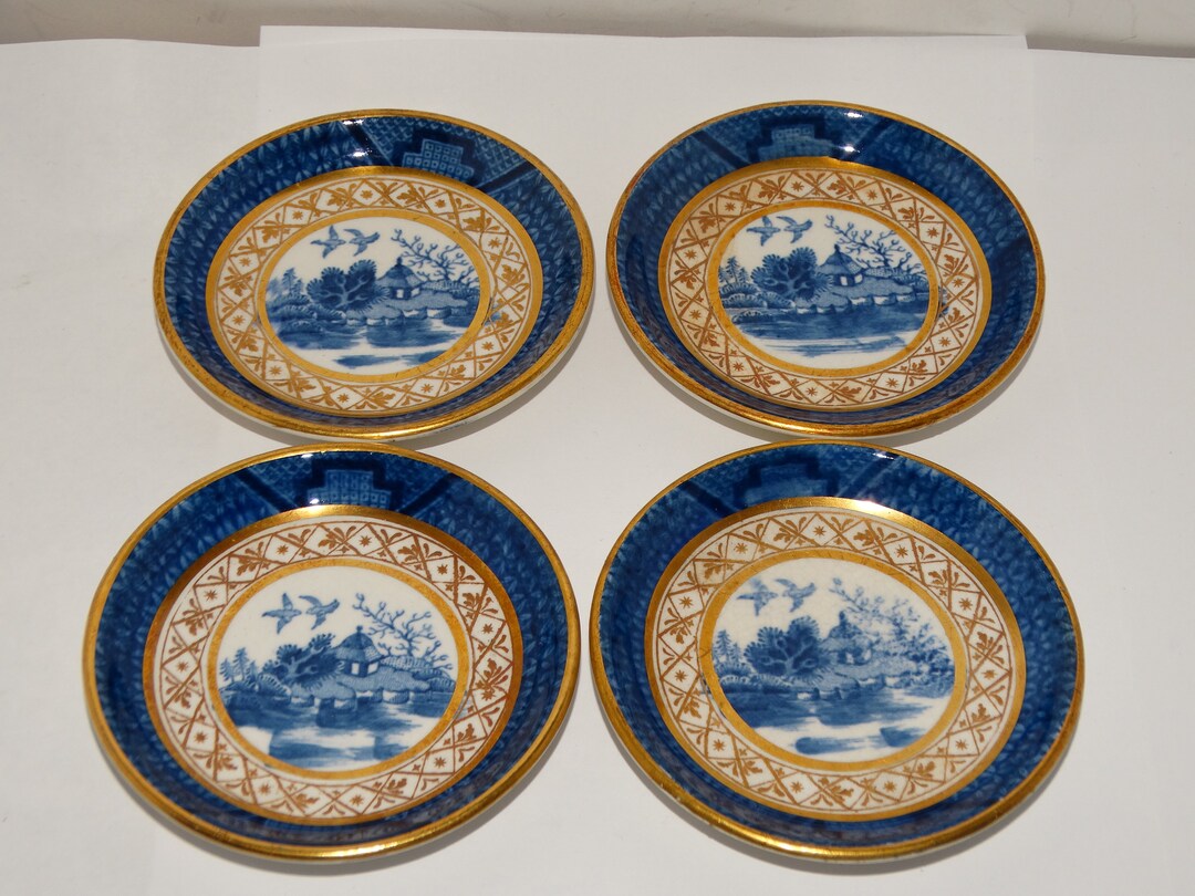 Booths for Tiffany & Co New York 3" in Diameter 4 Piece Plates. - Etsy