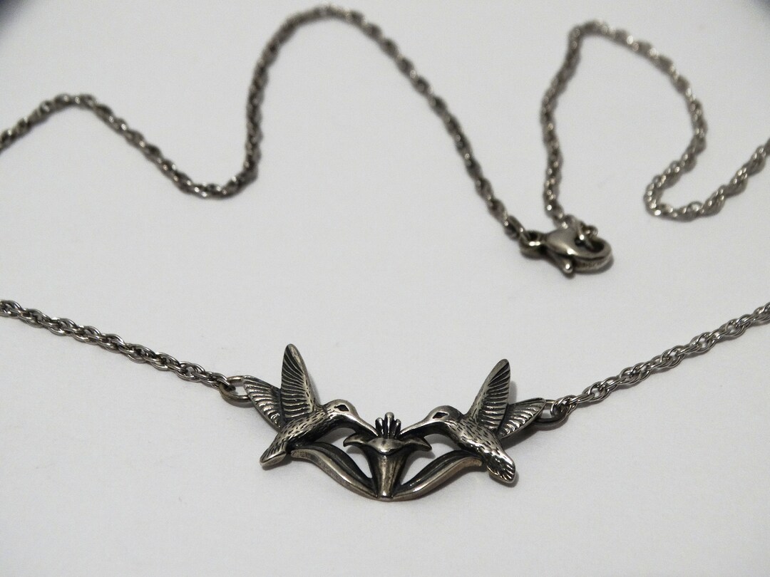 James Avery Sterling Silver Hummingbird Necklace. - Etsy