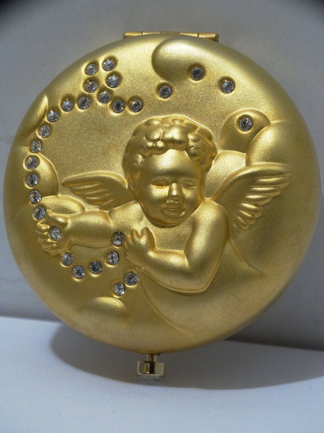 Vintage Estee Lauder April Angel Compact. - Etsy