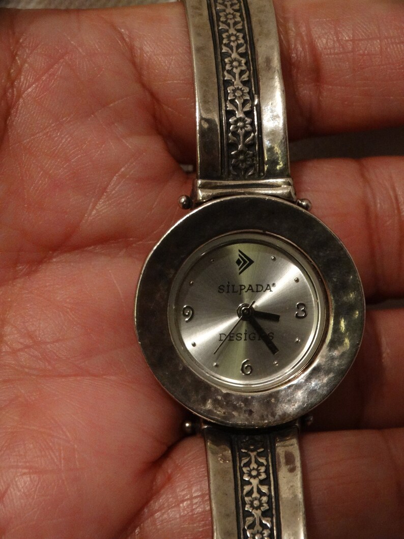 Silpada Sterling Silver Wrist Watch. - Etsy