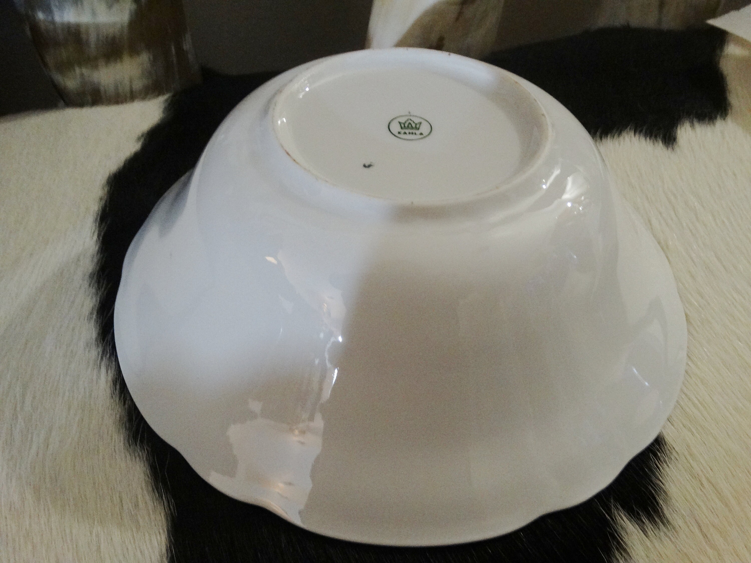 1960s Kahla Fine Porcelain Madonna Design Serving Bowl Made in | Etsy