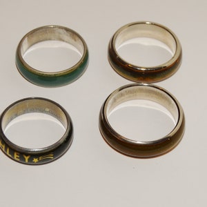 Mood Color Changing Rings. - Etsy