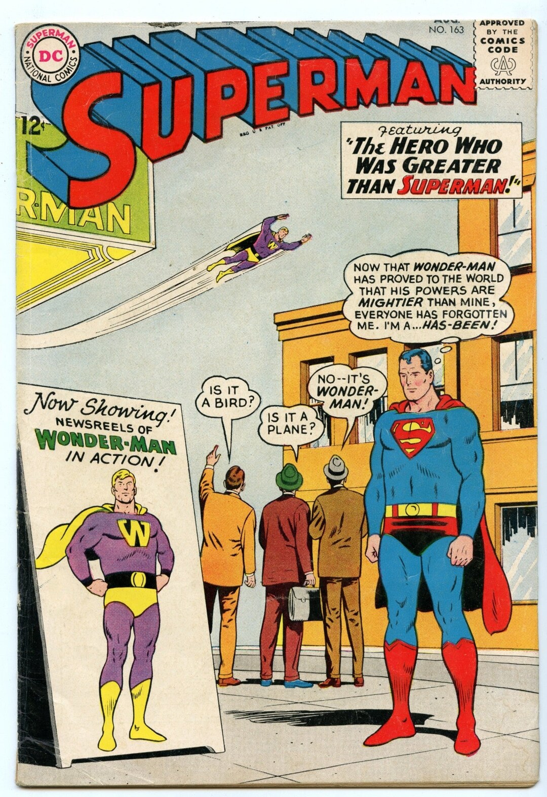 Superman 163 aug 1963 VG/FI 5.0 - Etsy