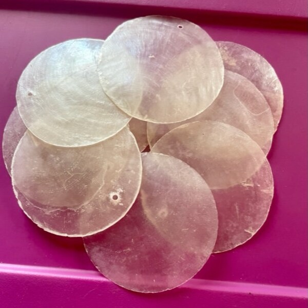 Capiz Shells for Crafts - Etsy