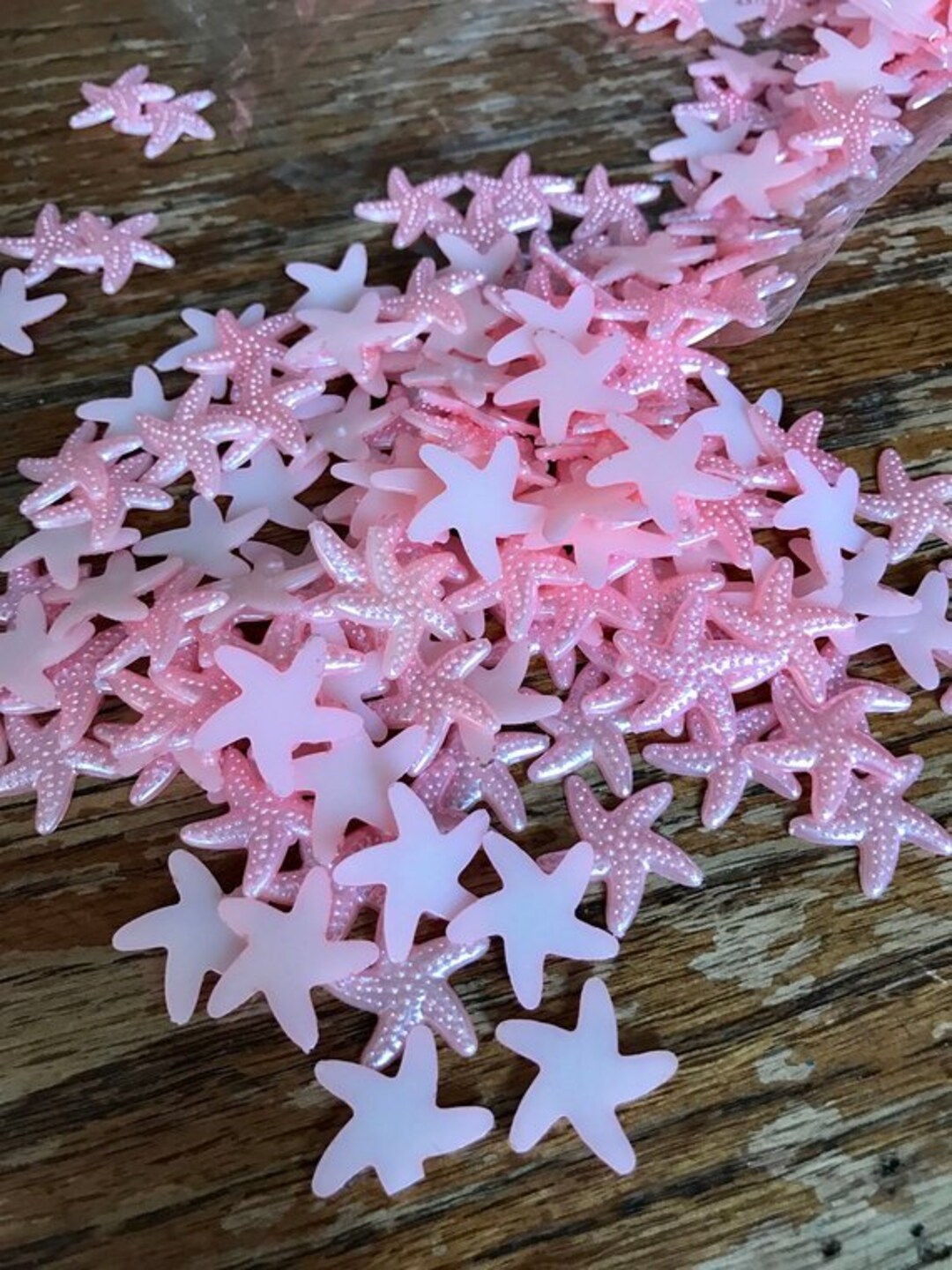 Starfish Table Scatters Confetti Wedding Decorations Resin Flat Back ...