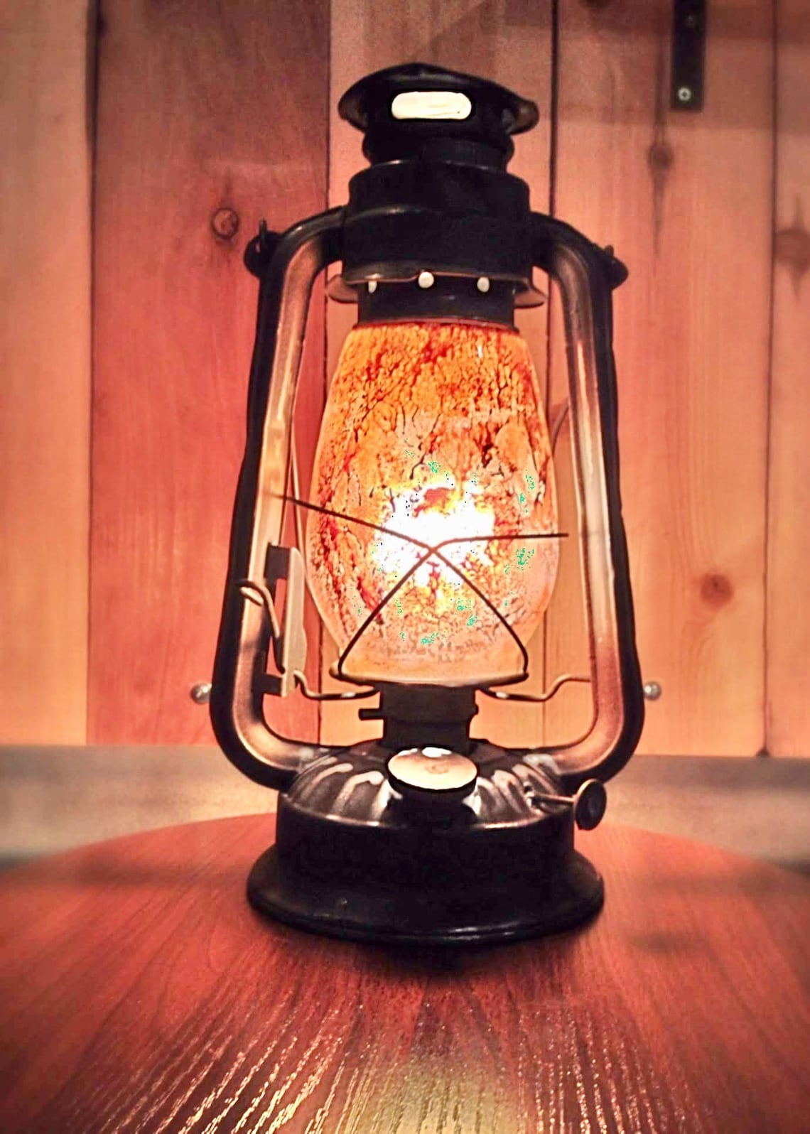 Large Vintage-style Electric Railroad Lantern - Etsy