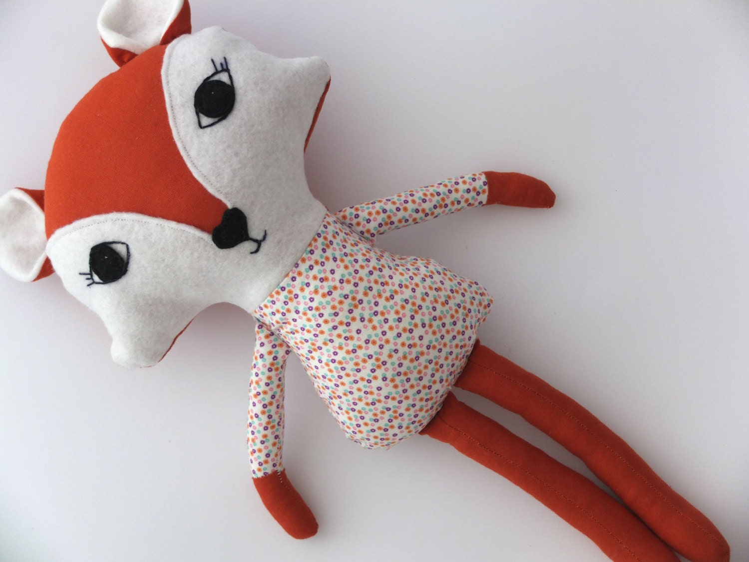 Fox Sewing Pattern, PDF Sewing Pattern,stuffed Toy Pattern,softie Toy ...