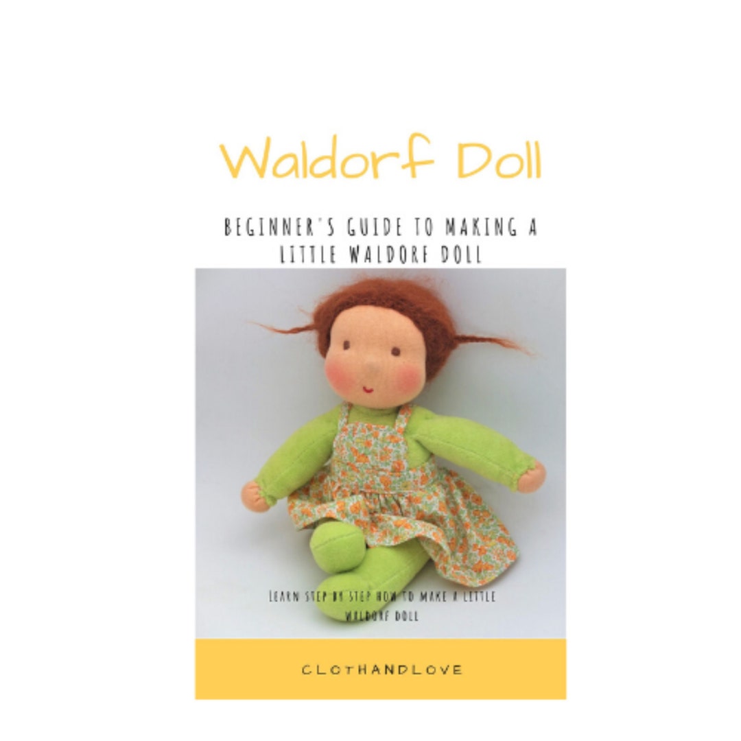 Waldorf Doll Pattern , Waldorf Doll Making, Sewing Doll Pattern off a 9 ...