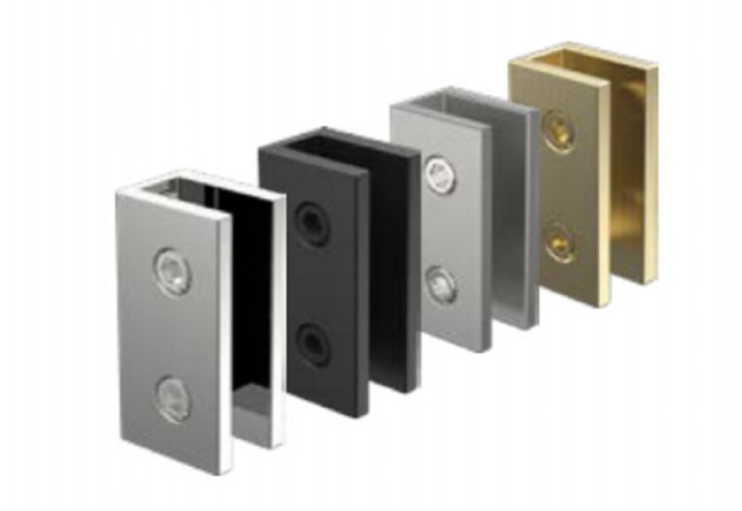 Glass Brackets for 8mm and 10mm Thick Glass, Ideal for Shower Screens ...