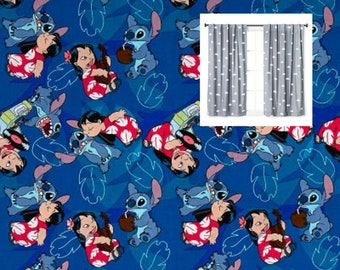 Lilo Stitch Curtains | Etsy