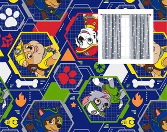 Paw Patrol Curtains | Etsy