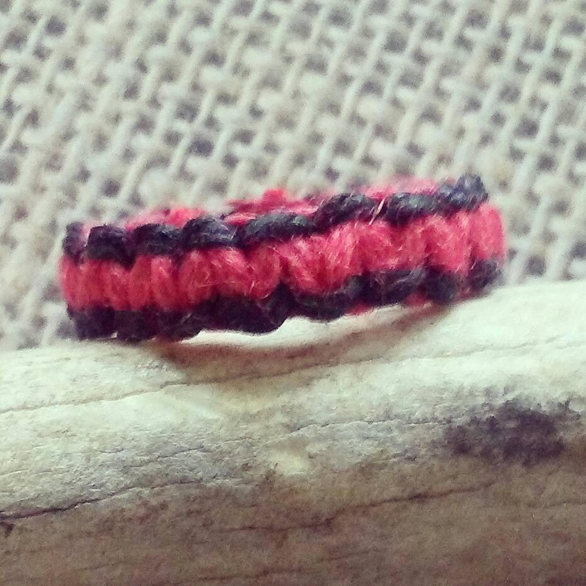Firefighter Support Band First Responder Ring Red and Black Ring ...