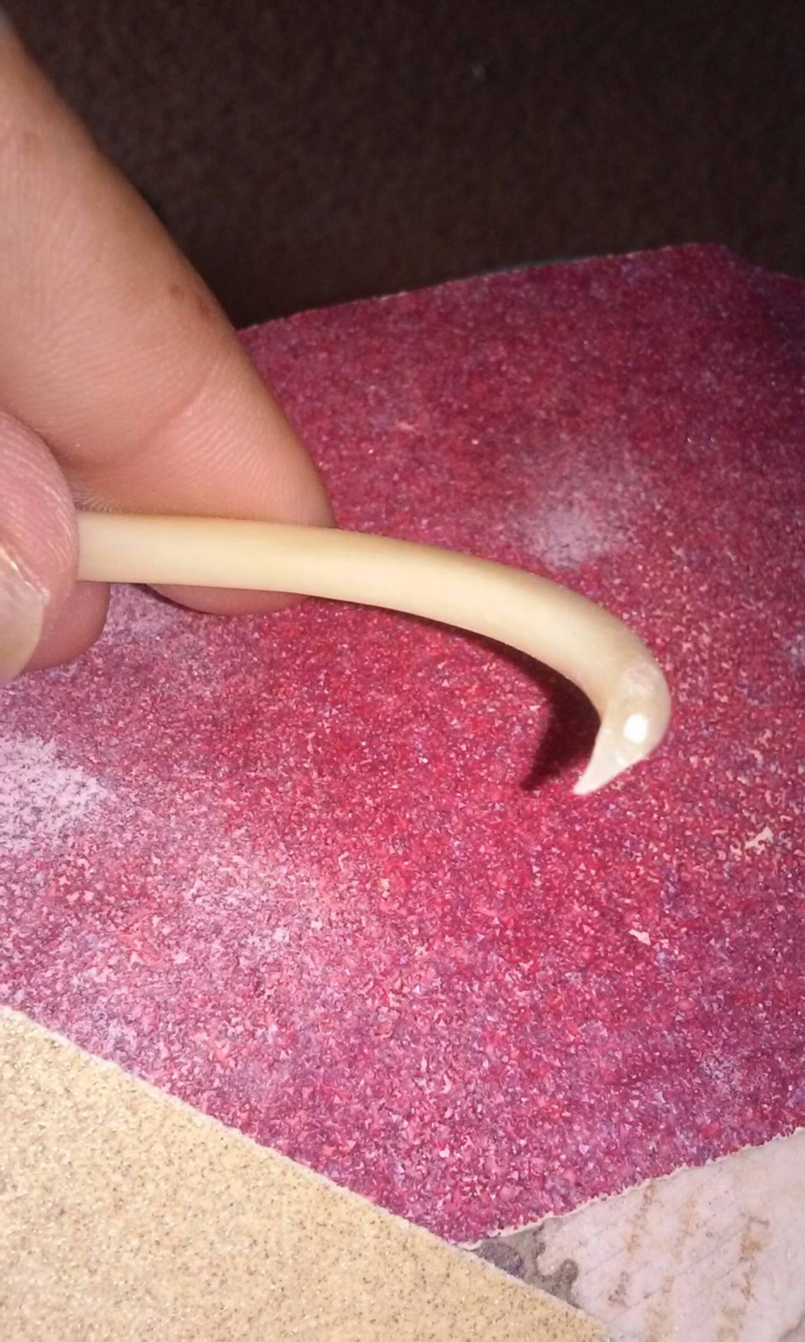 Mountain Man Toothpicks Hand-carved Pair - Raccoon Baculum Bone ...