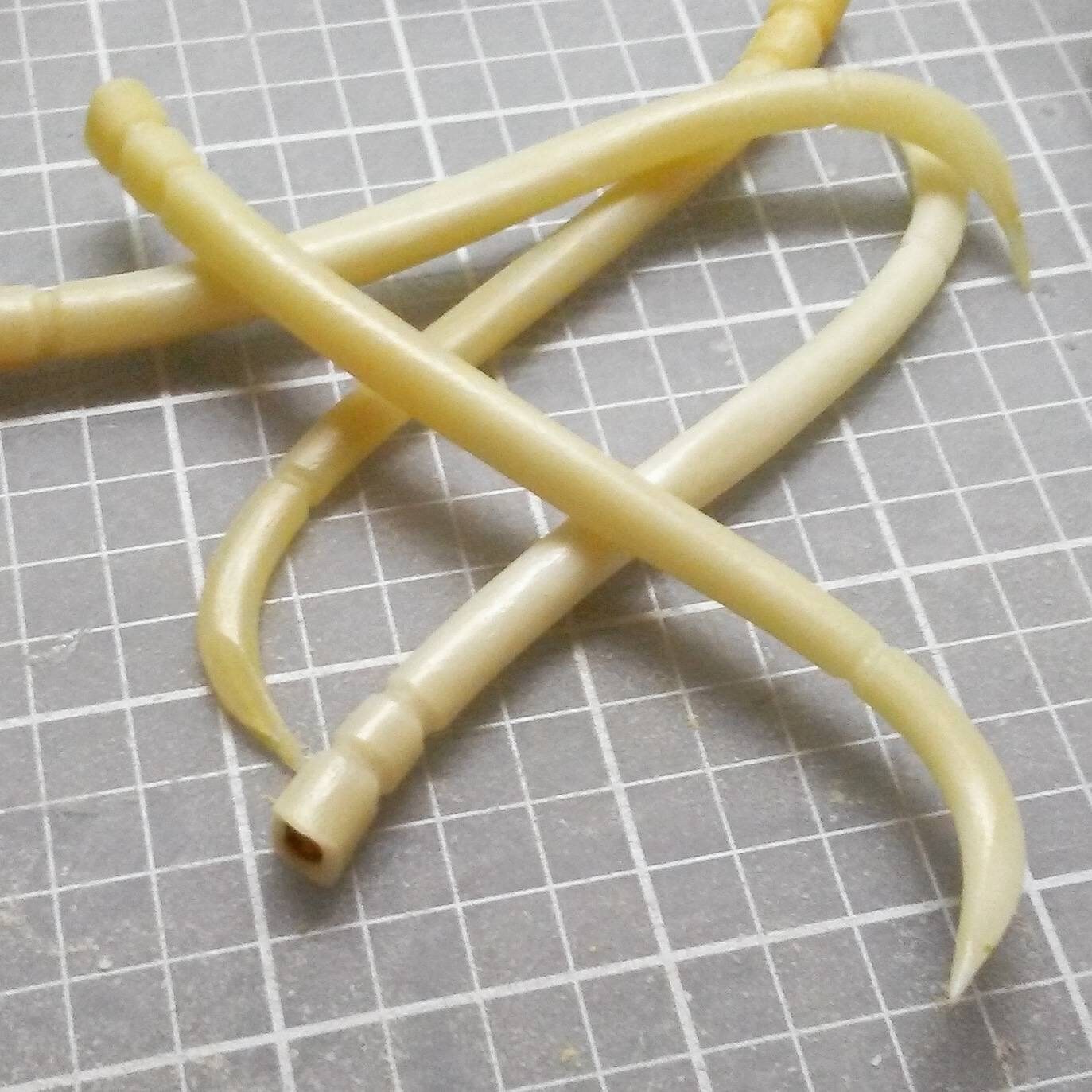 Mountain Man Toothpicks Hand-carved Pair - Raccoon Baculum Bone ...