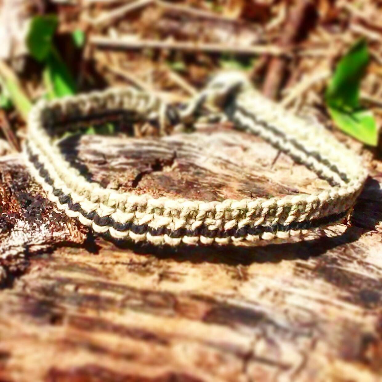 Cobra Knot Black and Green Hemp Bracelet Organic Hemp | Etsy