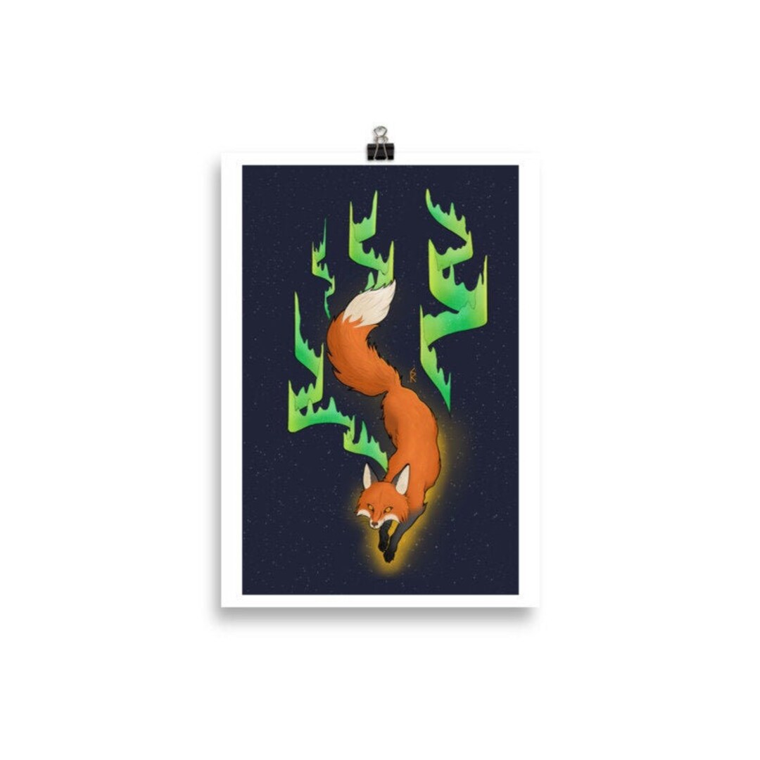 Revontuli Art Print - Etsy