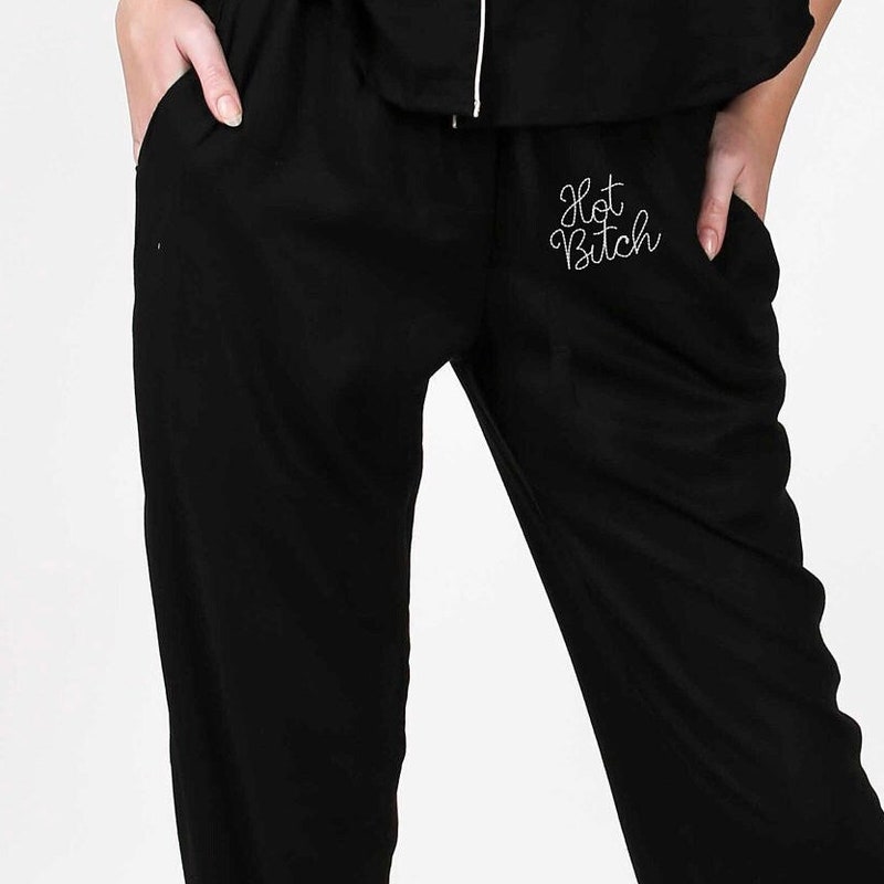 Embroidered Pants - Etsy