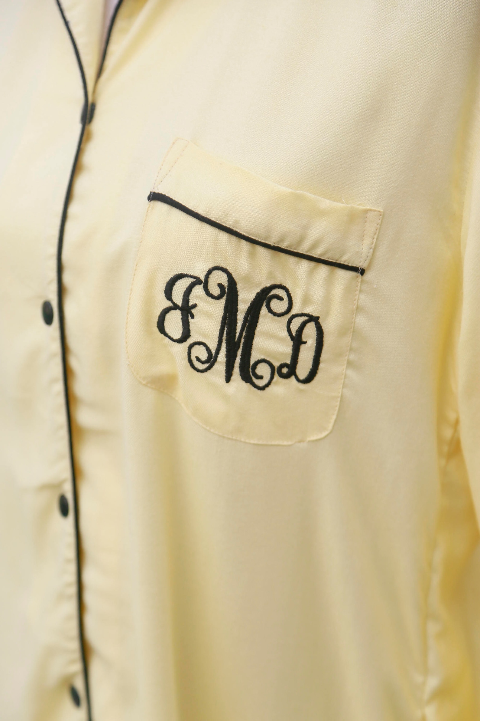 ADD ON Monogram Embroidery Bridesmaid Names Bridesmaid - Etsy