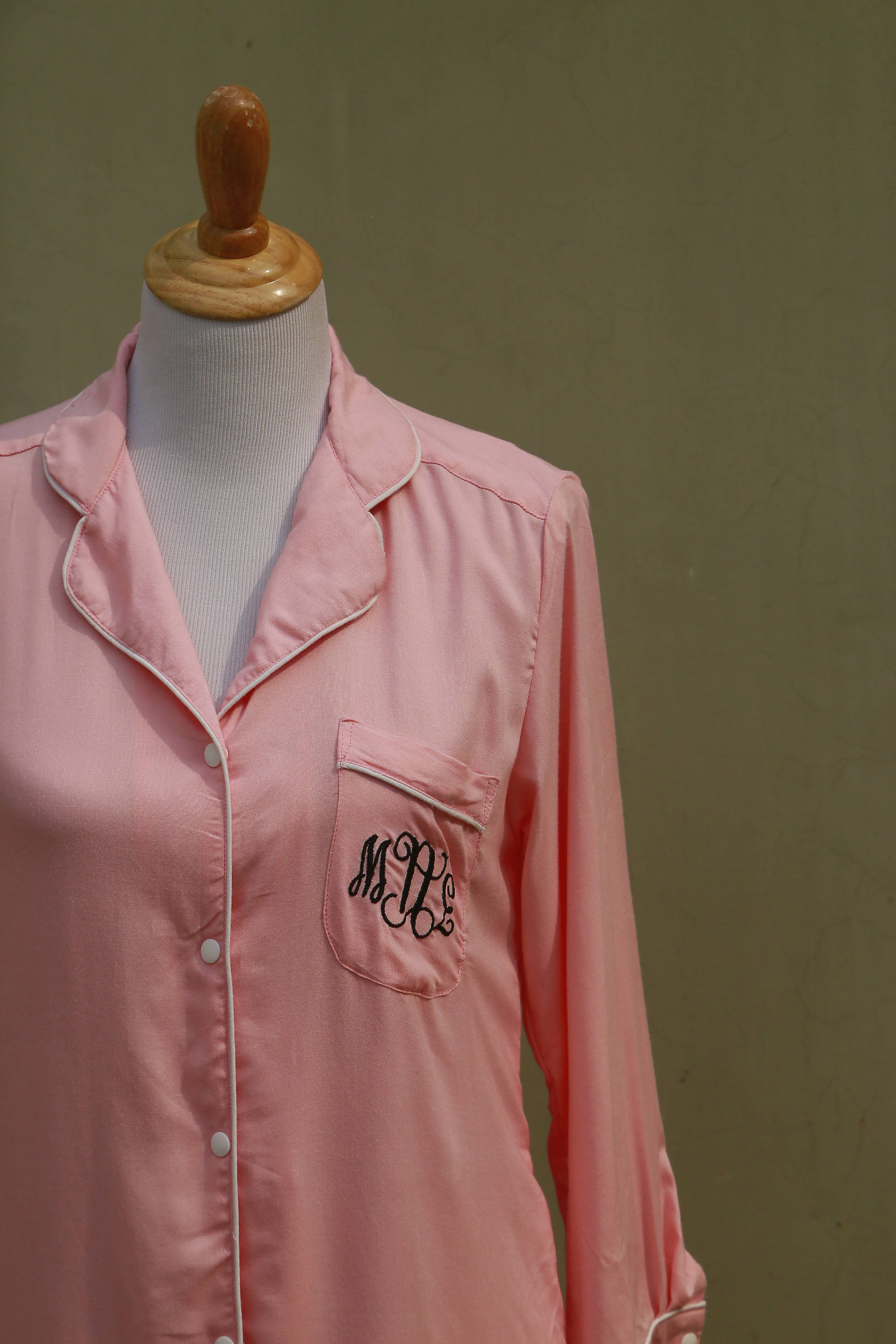 ADD ON Monogram Embroidery Bridesmaid Names Bridesmaid - Etsy