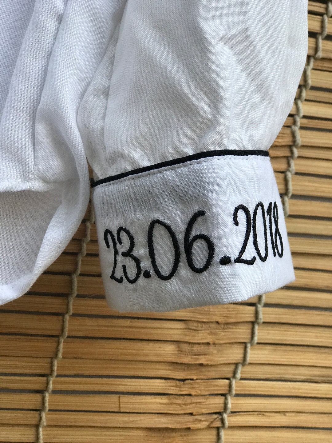 ADD ON Cuff Monogram Embroidery, Bridesmaid Names, Bridesmaid Monogram ...