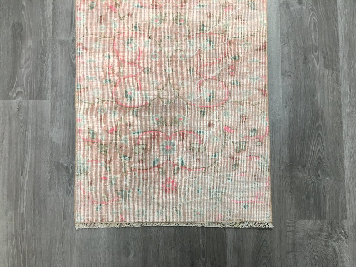 Primitive Runnervintage Rug Runnervintage Oushak | Etsy