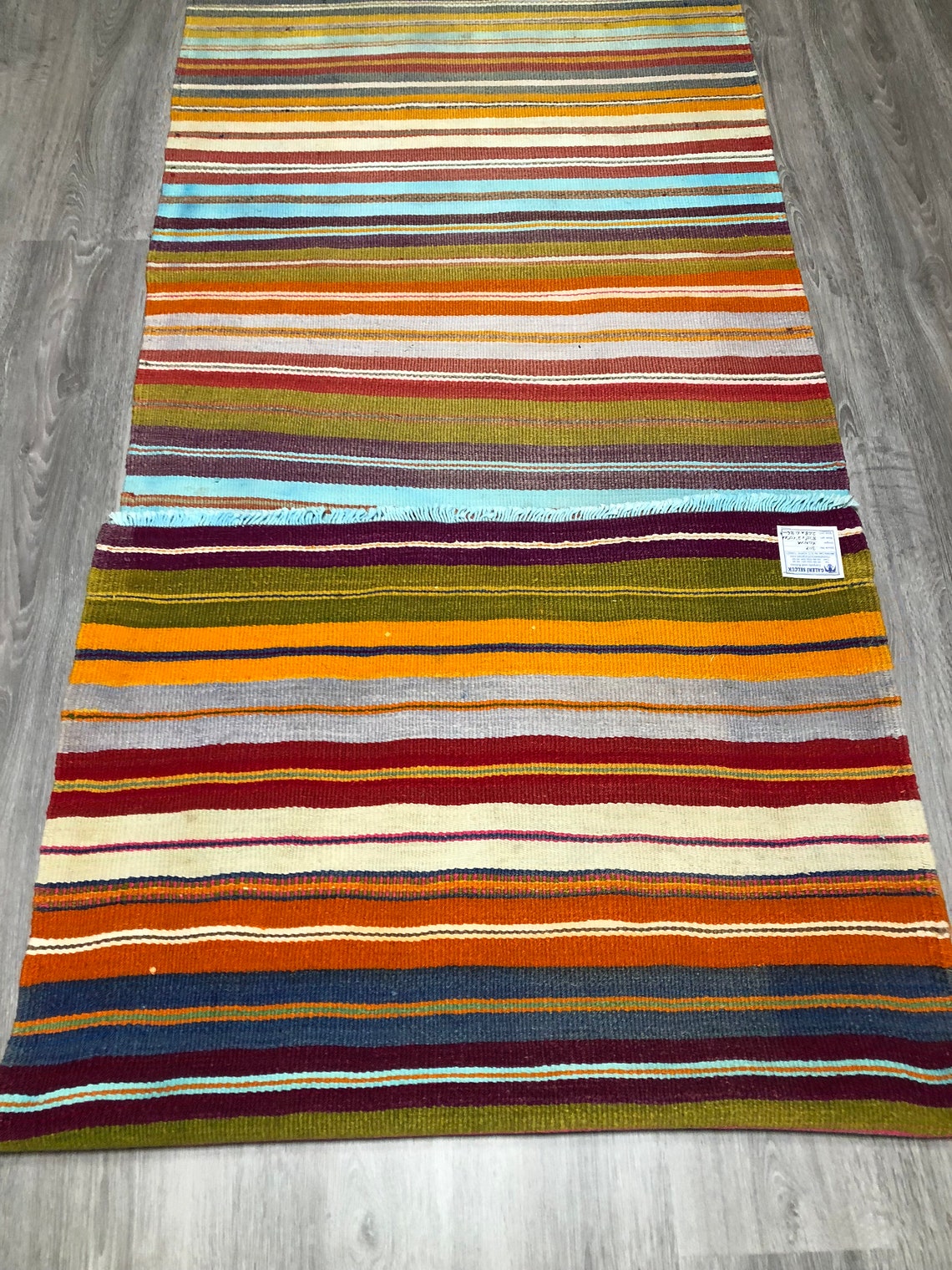 Faded Runner /2'10'' x 8'10'' ft / | Etsy