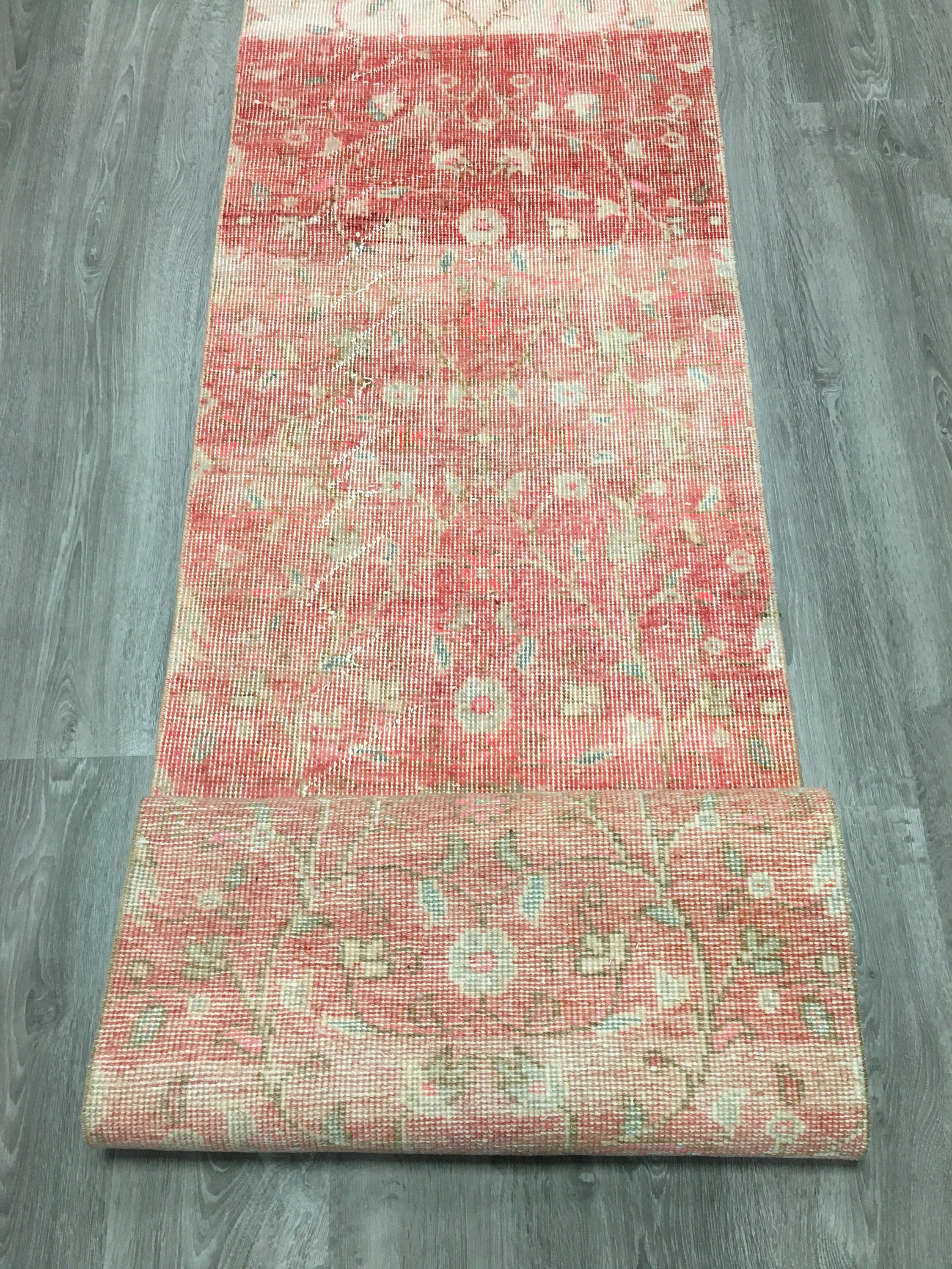 Primitive Runnervintage Rug Runnervintage Oushak | Etsy