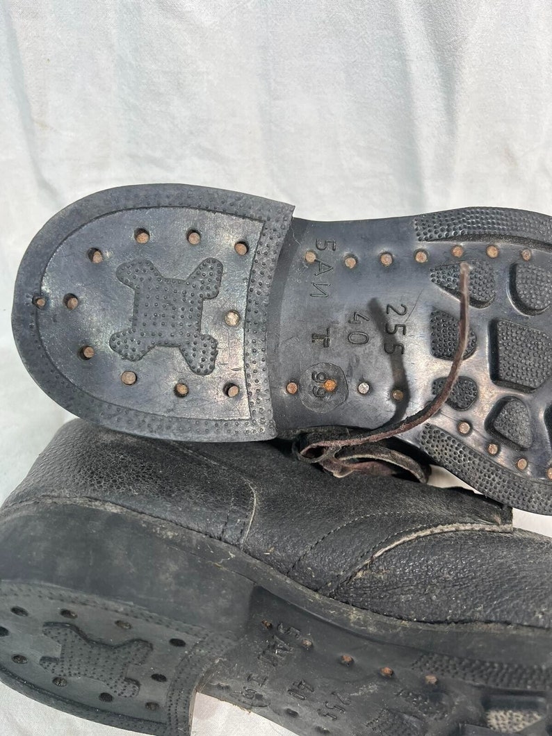Soviet Russian Combat Boots Army Soldier 40 Military Shoes USSR - Etsy