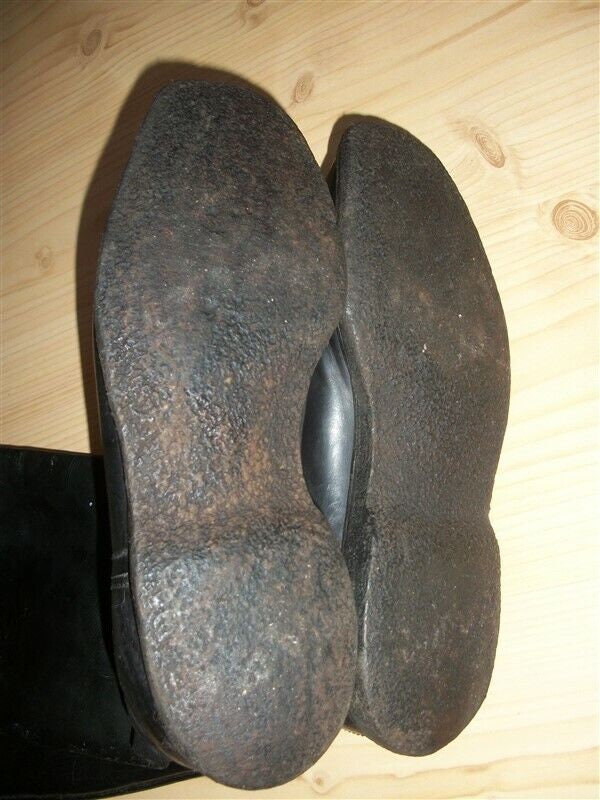 Soviet Russian Leather Officer Riding Boots USSR 42 WW2 Reenactment Red ...
