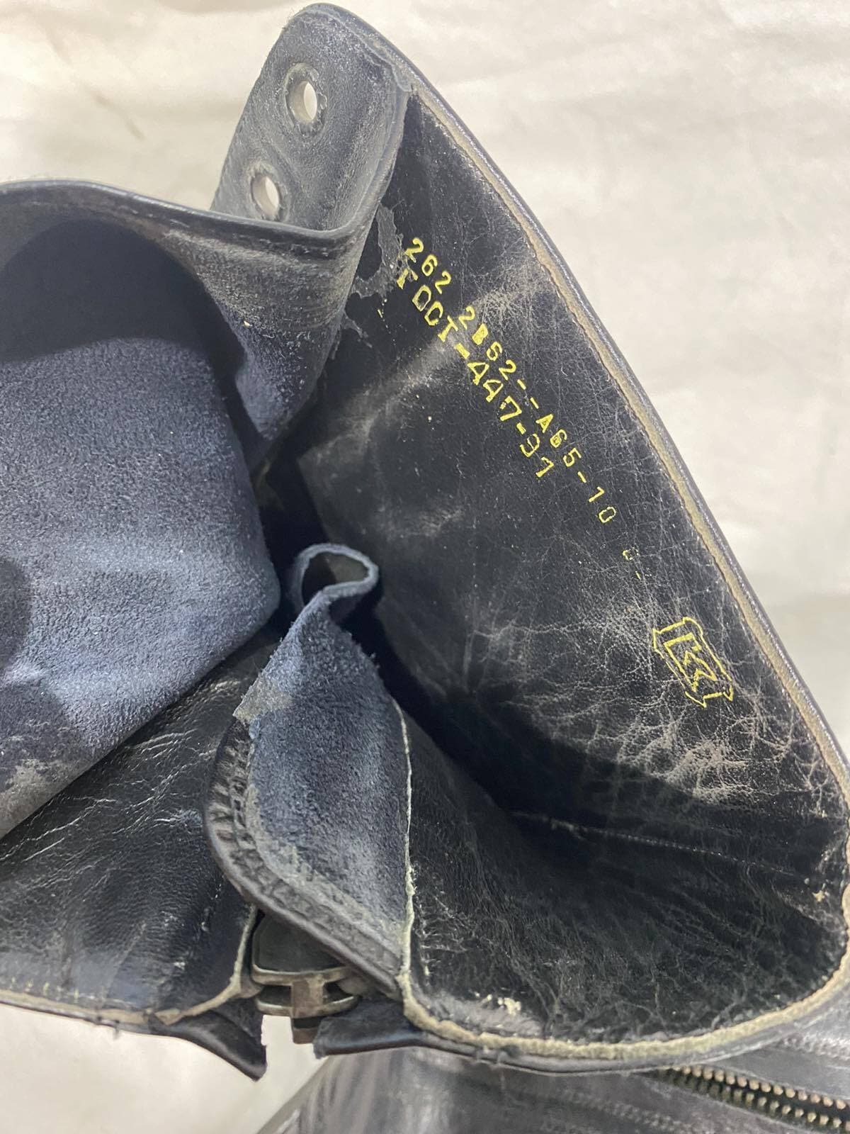 Soviet Russian Combat Boots Air Forces Soldier Boots 41 Military Zipper ...