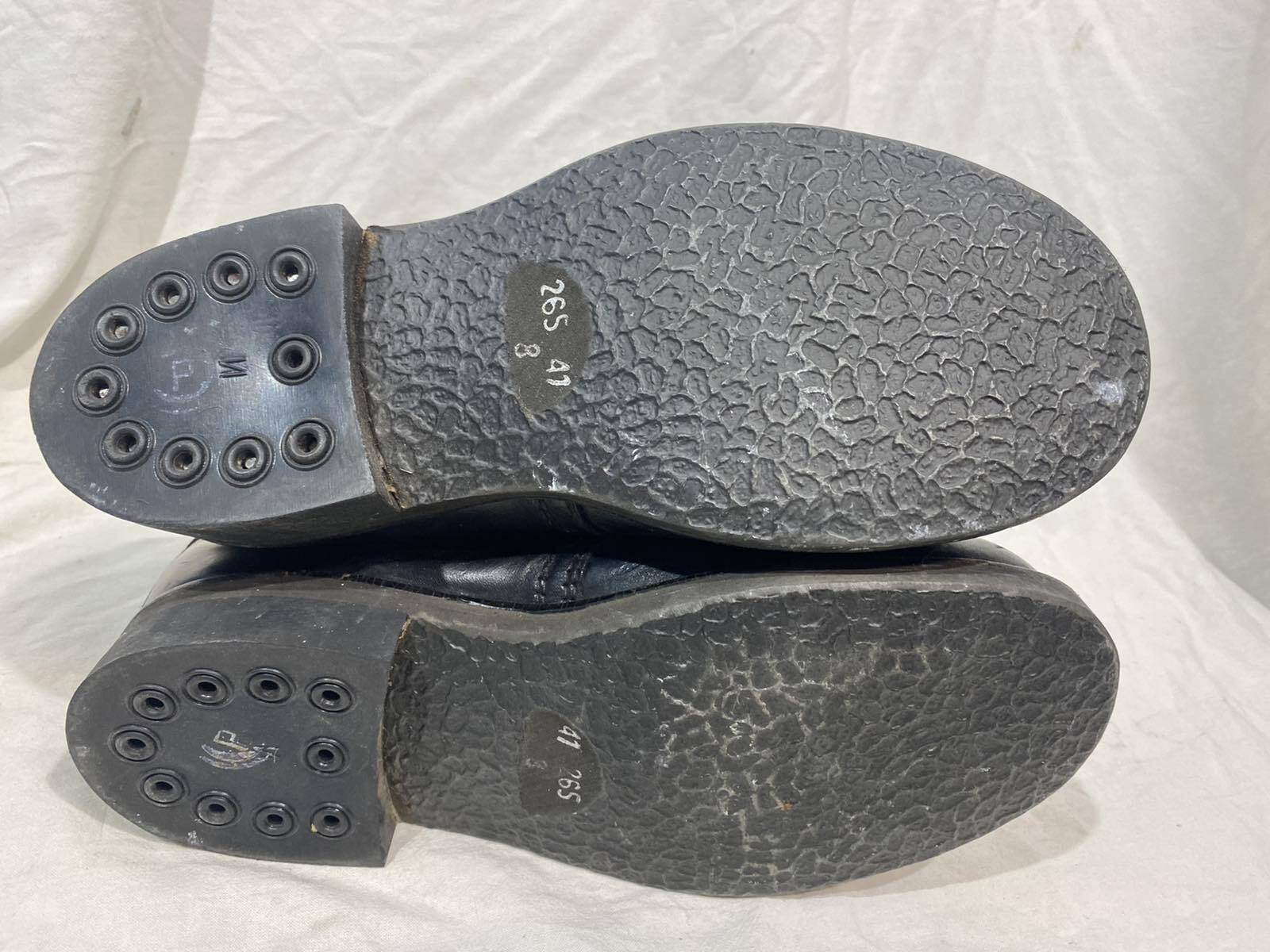 Soviet Russian Combat Boots Air Forces Soldier Boots 41 Military Zipper ...