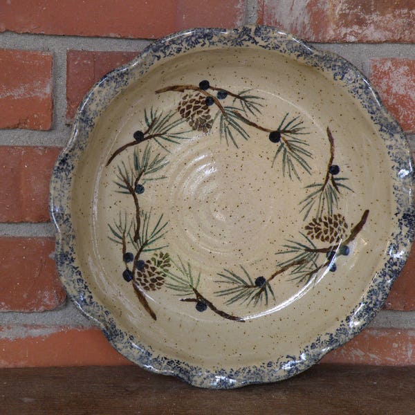 Handmade Pie Plate - Etsy