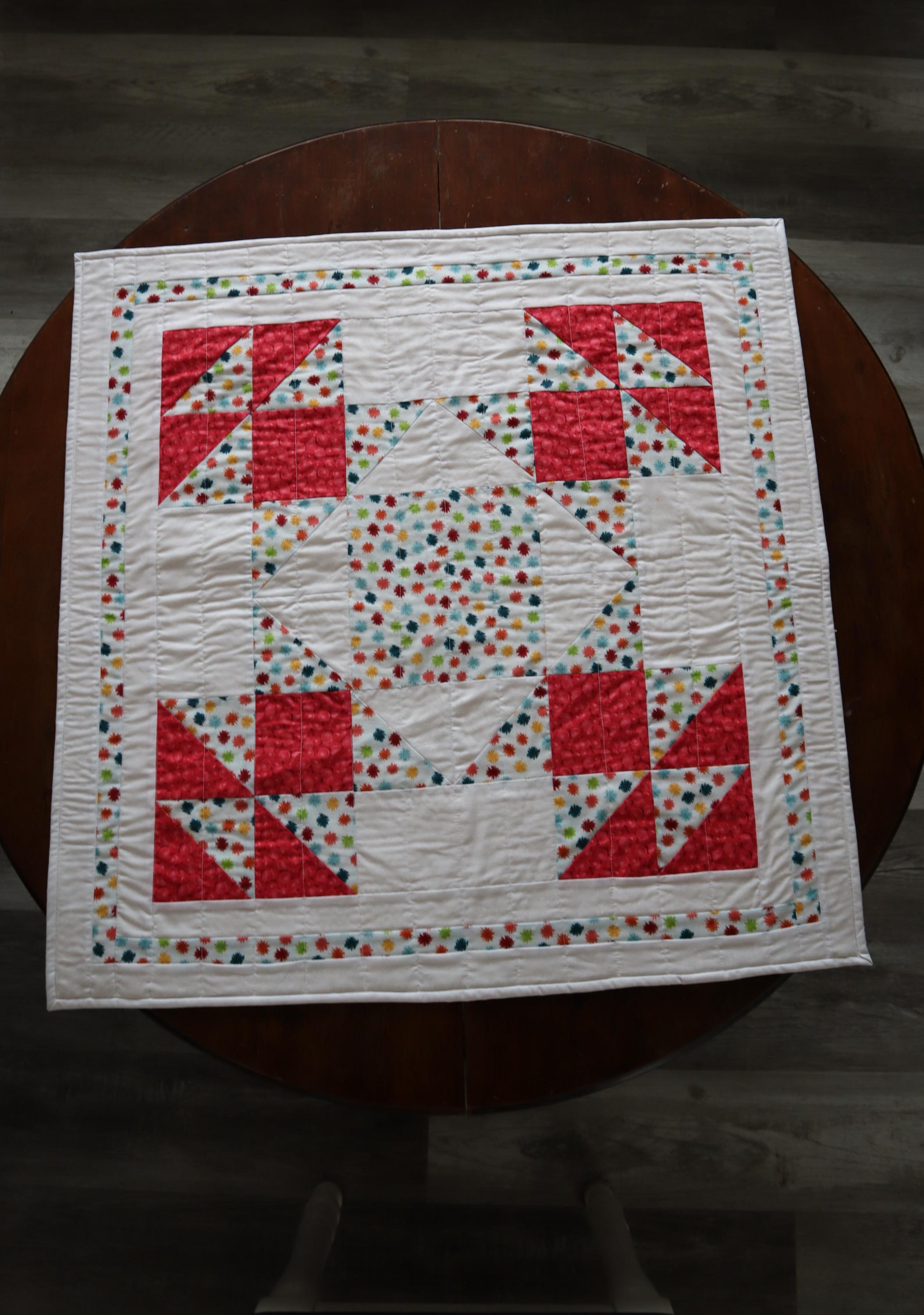 Sweet Confetti Baby Quilt Pattern PDF, Easy Beginner Baby Quilt - Etsy