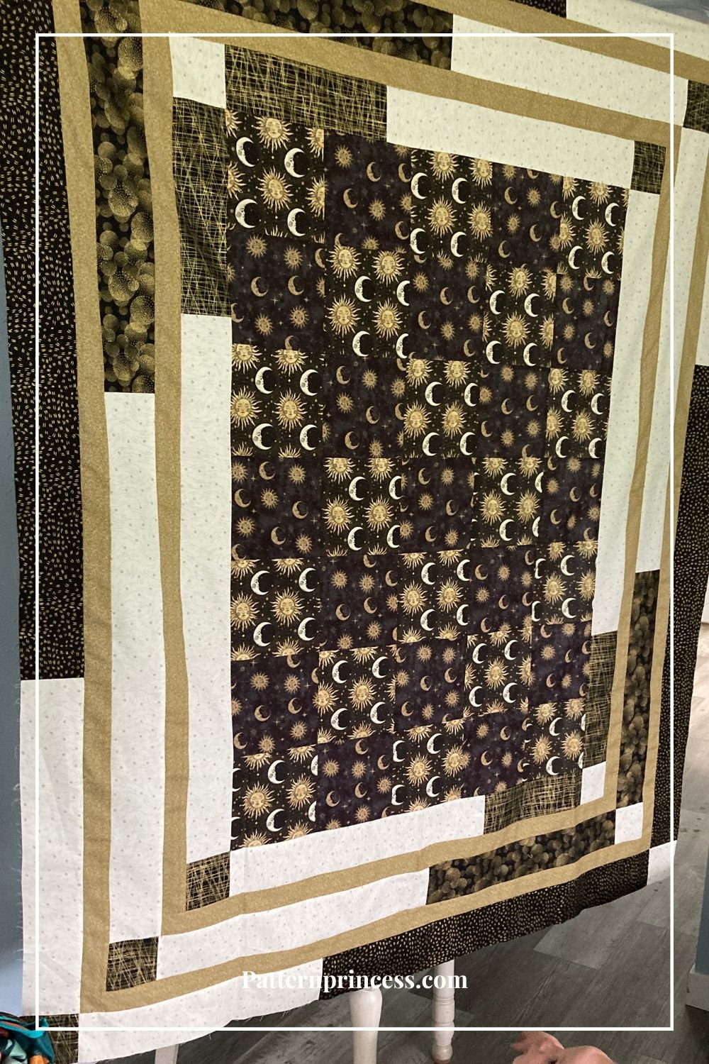 Quilt Patterns PDF, Easy Quilt Pattern, Simple Ornate Celestial Quilt ...
