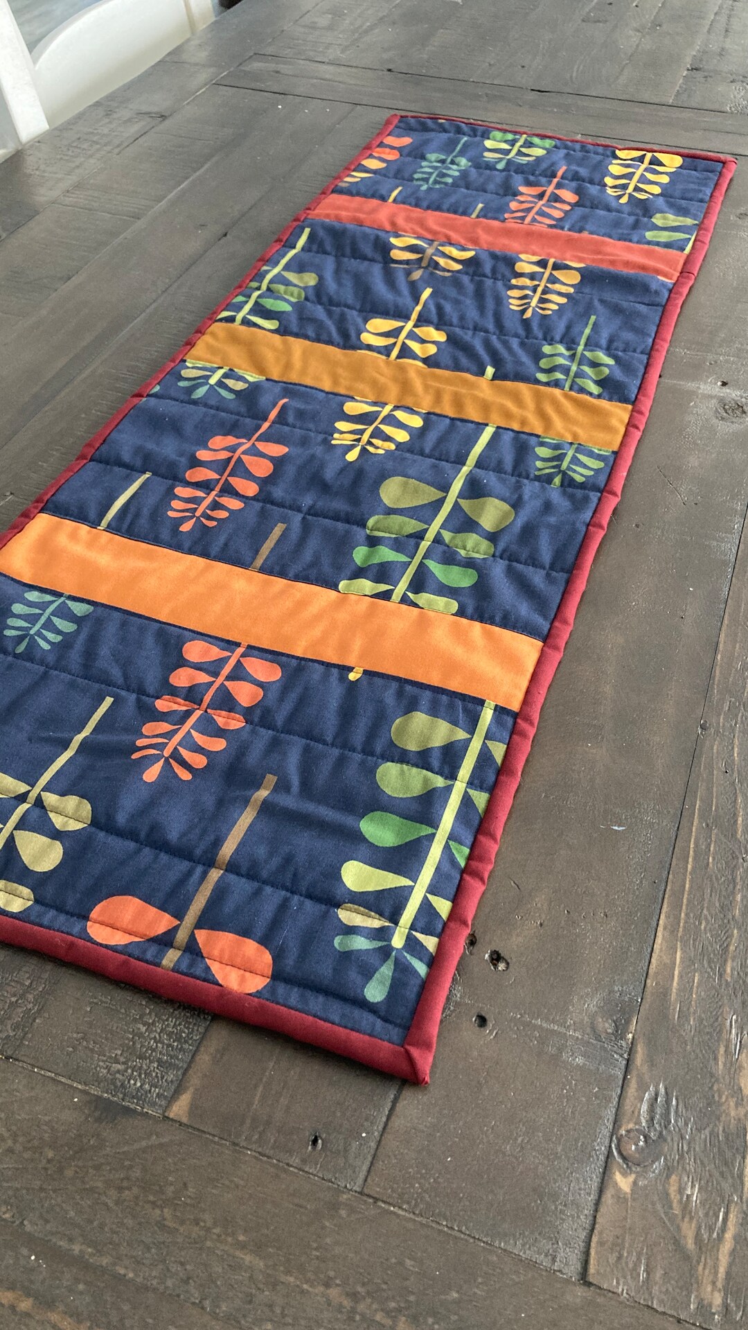Beginner Sewing Project, Easy Weekend Fabric Table Runner for Quilting ...