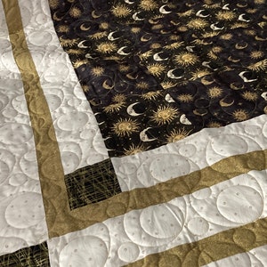 Quilt Patterns PDF, Easy Quilt Pattern, Simple Ornate Celestial Quilt Pattern, Beginner Quilt ...