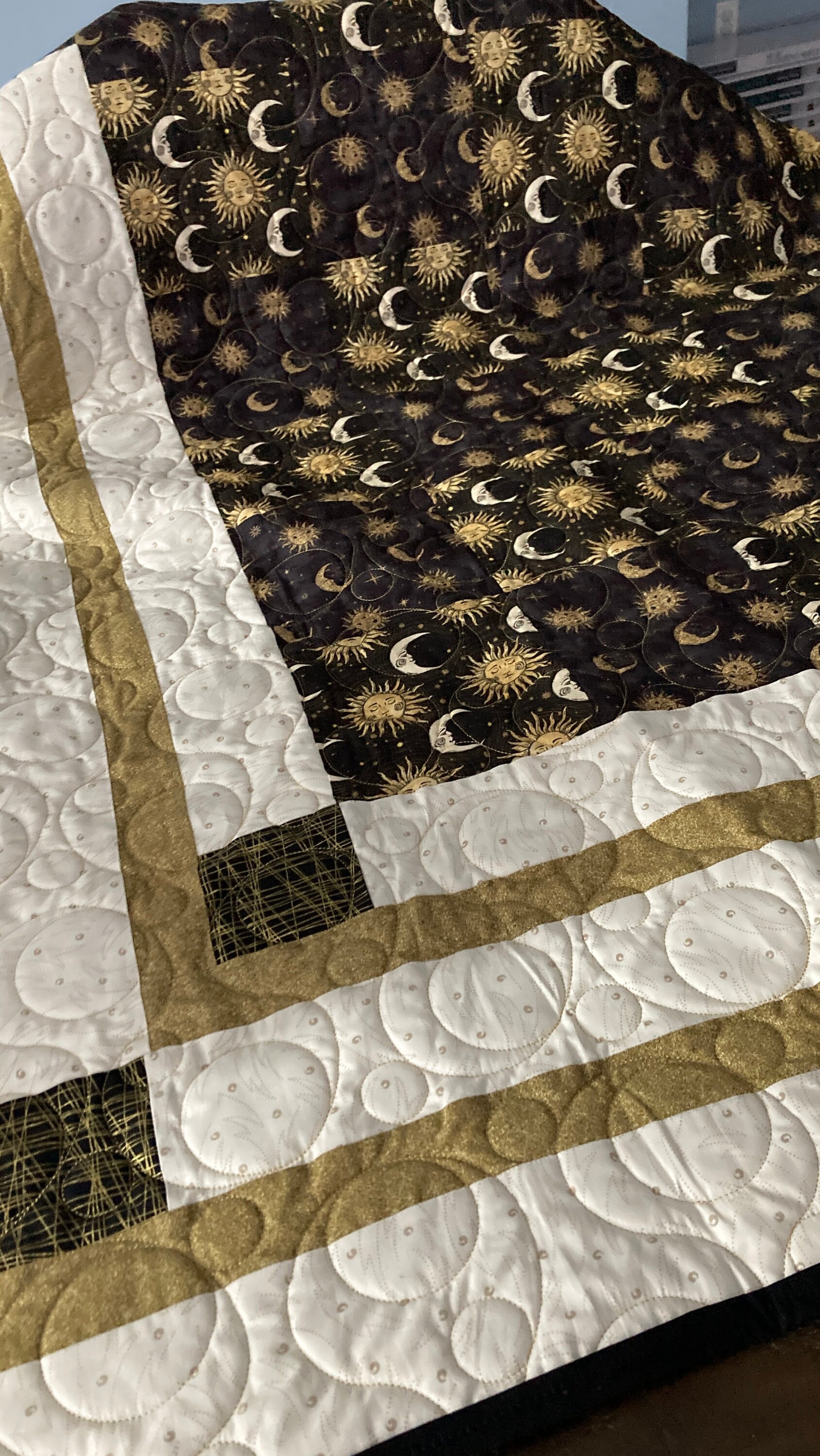 Quilt Patterns PDF, Easy Quilt Pattern, Simple Ornate Celestial Quilt ...
