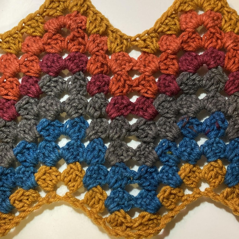Ripple Granny Pattern - Etsy