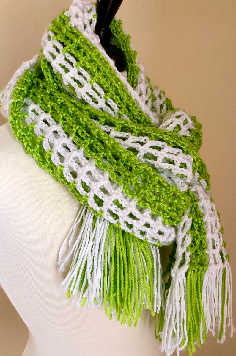 Easy Crochet Open Weave Shawl Pattern, Lacy Fringe (PDF Pattern) - Etsy