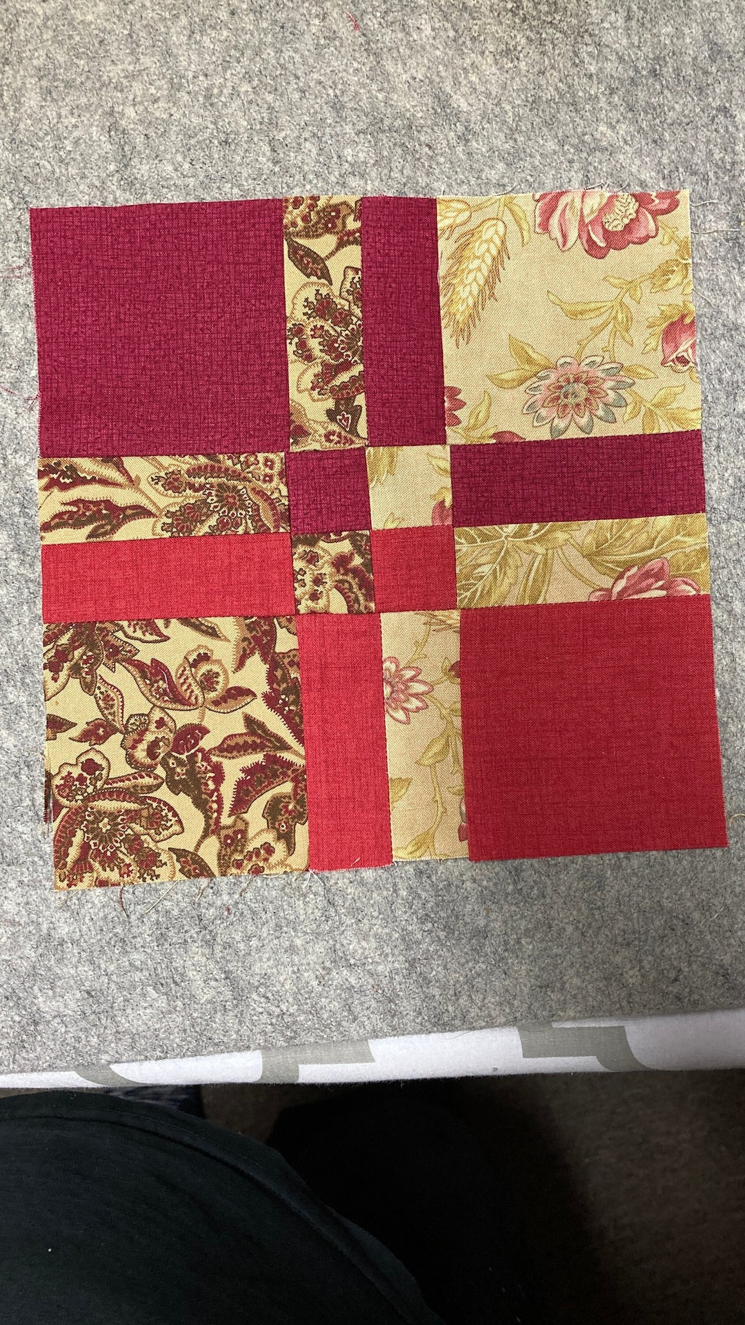Beginner Quilt Block Pattern, How to Make a Disappearing Four Patch ...